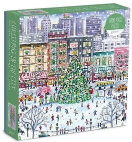 Galison Puzzle Vánoce ve městě 1000 dílků