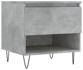 Konferenční stolek betonově šedý 50x46x50 cm kompozitní dřevo - Default Title