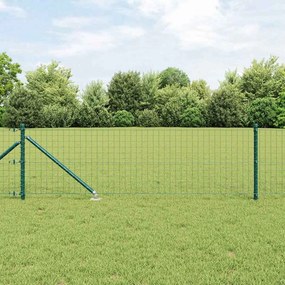 Evropský plot se hroty 50 x 0,6 m Ocel potažená PVC Zelená 3350602