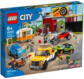 Lego stavebnice lego city nitro wheels 60258 tuningová dílna