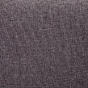 vidaXL Lavice s úložným prostorem 116 cm polyester [281326] Barva: světle šedá