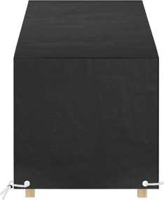 Plachta na zahradní lehátko s 12 očky 200 x 65 x 35/60 cm PE 319344