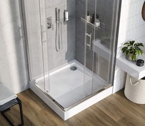 Deante Čtvercová sprchová vanička Jasmin 90x90 cm, akrylát - KGJ 041B
