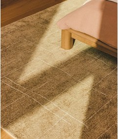 Ručně tkaný koberec v hořčicové barvě 160x230 cm Eloda – Kave Home