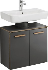 XXXLutz SKŘÍŇKA POD UMYVADLO, šedá Xora - Skříňky pod umyvadlo - 001977032801