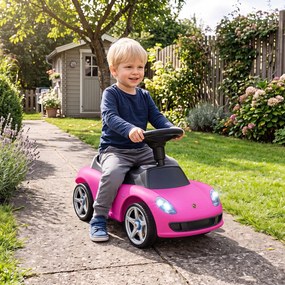 Costway Porsche Licencované tlačné auto pro děti od 18 měsíců. Push auto