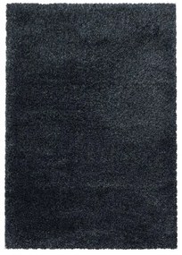 Kusový koberec Fluffy shaggy 3500 antraciet 140 x 200 cm