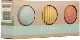 Little Dutch Senzorické míčky 3 ks Farma / od 6 měsíců