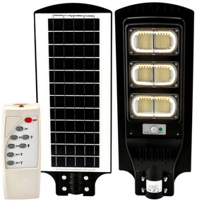 BERGE Solární pouliční LED lampa MARAKESZ - 90W - PIR