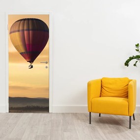 Fototapeta na dveře - Létající balón (95x205cm)