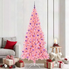 Vánoční stromeček Růžová 210 cm PVC 3396444