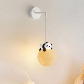 Toolight Toolight, nástěnné svítidlo PANDA G163-1W, černá-bílá, OSW-07803