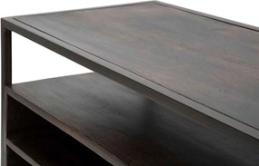 Designový TV stolek Yashpal 120 cm hnědý