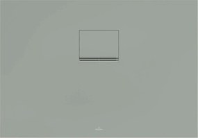 Villeroy & Boch Squaro Infinity - Sprchová vanička, 100x70 cm, Morning Green UDQ1070SQI2IV-R8