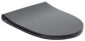 VitrA Sento wc prkénko duroplast černá 120-083R009