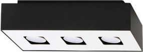 Sollux Lighting Stropní svítidlo MONO 3 černé