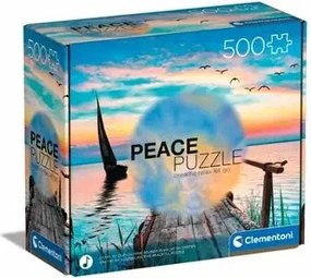 Clementoni PUZZLE Mírumilovný vítr / 500 dílků / od 14 let
