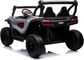 LEAN CARS Elektrické autíčko S618 šedé 4x4