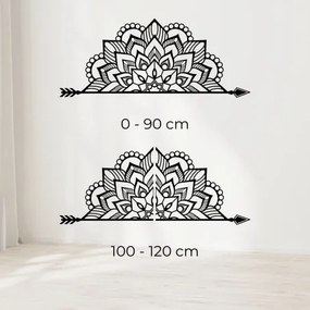 Dřevěná mandala na zeď – Elegantní dekorace na strnu | SENTOP PR0492
