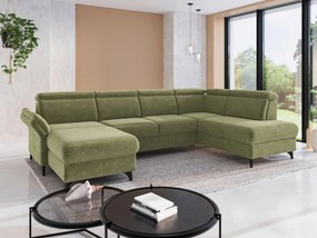 XXXLutz SEDACÍ SOUPRAVA, textil, světle zelená Sit & More - Sedací soupravy - 00014402586X