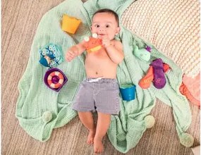 B-Toys Sada hraček do koupele Wee B. Splashy / od narození