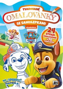 JIRI MODELS Omalovánky tvarované + samolepky II. Tlapková Patrola 3