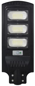 LED Solární pouliční lampa se senzorem STREET LED/15W/3,2V IP65 + DO