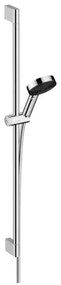 Hansgrohe Pulsify Select - Set sprchové hlavice, 3 proudy, EcoSmart, tyče 96 cm a hadice, chrom 24171000