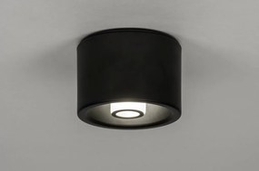 Stropní LED svítidlo do koupelny Infinity Black