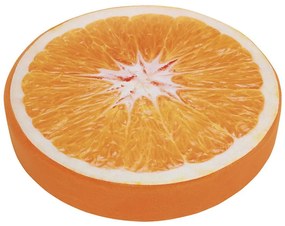 Sedák ORESTE kulatý - průměr 38 cm pomeranč