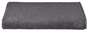 Bavlněný hostovský ručník PURE s úzkou bordurou 40 x 60 cm, šedá