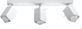 Bodové svítidlo SOLLUX Merida 3 GU10 3x40W bez zdroje SL.0097 bílá