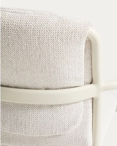 Béžová polstrovaná zahradní židle Linosa – Kave Home