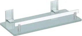 MSV TABARCA / Nástěnná polička / hliník / sklo / 30 cm