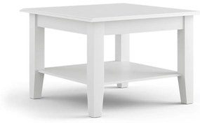 Konferenční stolek malý, borovice, barva bílá, kolekce Belluno Elegante