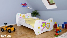 Dětská postel Dream - květiny