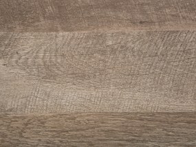Odkládací stolek v barvě tmavého dřeva FORRES Beliani