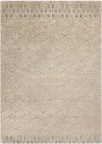 Kusový koberec vlněný Agnella Agnus Bateja Len béžový Rozměr: 170x240 cm