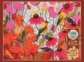 COBBLE HILL Puzzle Stehlíci na jaře XL / 275 dílků / od 9 let