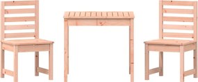 3dílný zahradní bistro set masivní dřevo douglasky 3154676