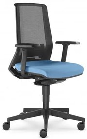 LD seating Kancelářská židle LOOK 270-AT bez područek Mechanika bez posuvu sedáku AT - mechanika s automatickým nastavením tuhosti LÁTKY 3 / SILVERTEX, FAME, MAGIC 2021 SÍŤOVINY NET
