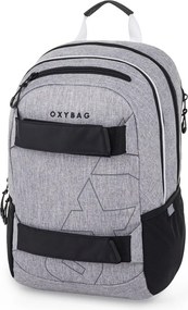 Karton P+P Studentský batoh + etue Oxy Sport Grey Melange