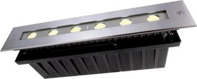 IMPR 730262 Zemní zápustné svítidlo Line II nerezová ocel 10W LED 570lm 3000K pojezdové - DEKOLIGHT