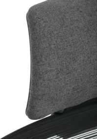 Ergonomická kancelářská židle AURELIE - černá síťovina