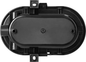 Stropní venkovní svítidlo Adviti SOTOA E27, max. 15W, IP54, černá