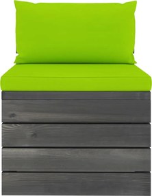 vidaXL 6dílná zahradní sedací souprava z palet + podušky borové dřevo [3061910] Barva: krémová