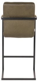 LABEL51 barová židle DENMARK armádní zelená Color: Army green UK-30.292