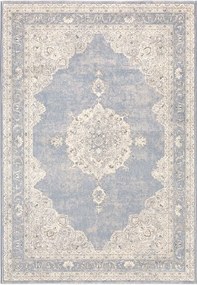 Kusový koberec Ragolle Da Vinci 57174 4646 světle modrý krémový Rozměr: 160x230 cm