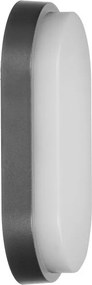 LED Venkovní svítidlo ORNO AD-OP-6147GLPM4 NEFRYT, 15W, 4000K, IP54, šedá