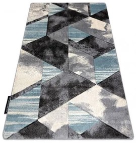 koberec ALTER Wet Geometrický, trojúhelníky, lichoběžníky trapéz, mo velikost 140x190 cm | krásné koberce cz